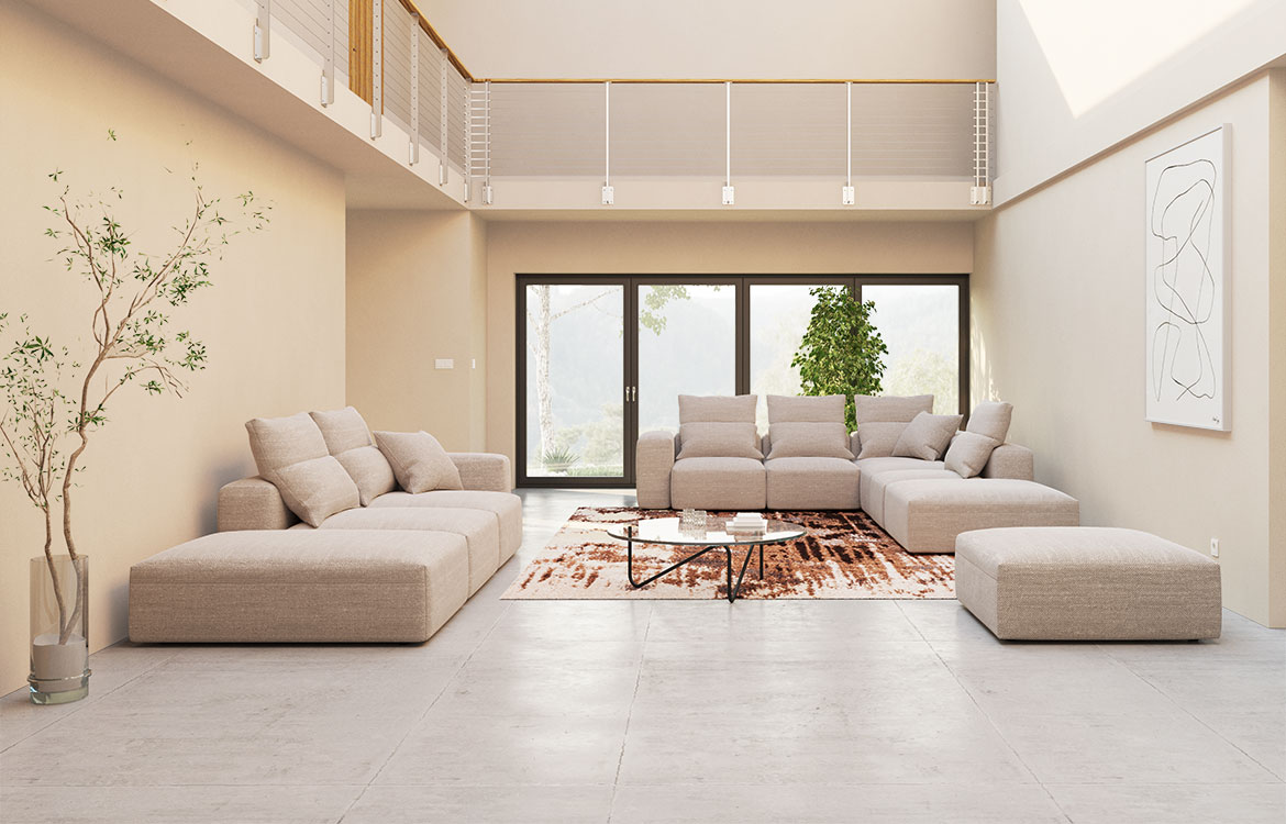 Cubian SOFT - Sedežne garniture - Žakelj Interier